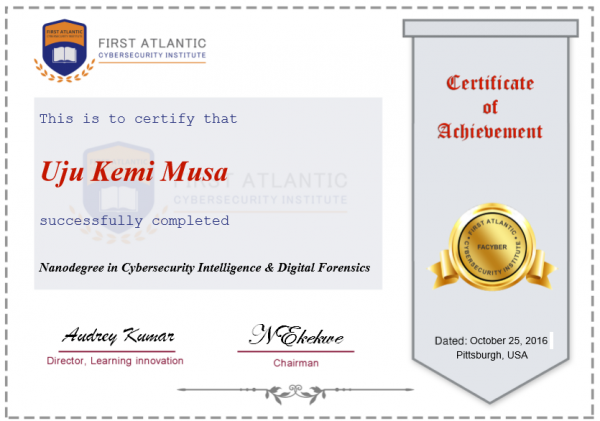 First Atlantic Cybersecurity Institute unveils design sample of its ...