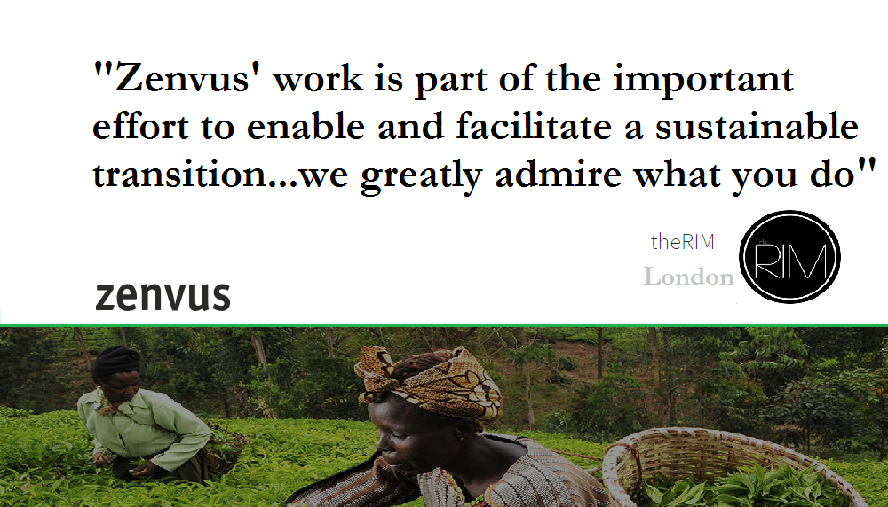 theRIM London commends Zenvus' work on sustainability and smart farming ...