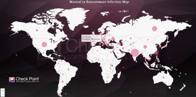 WannaCry Ransomware Infection Map - Africa - Tekedia