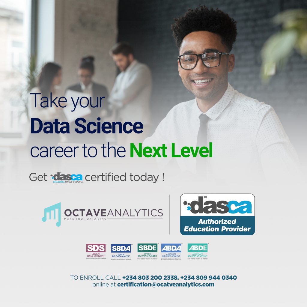 Data Science Council of America (DASCA) Partners Lagos-based Octave Analytics as Authorized ...