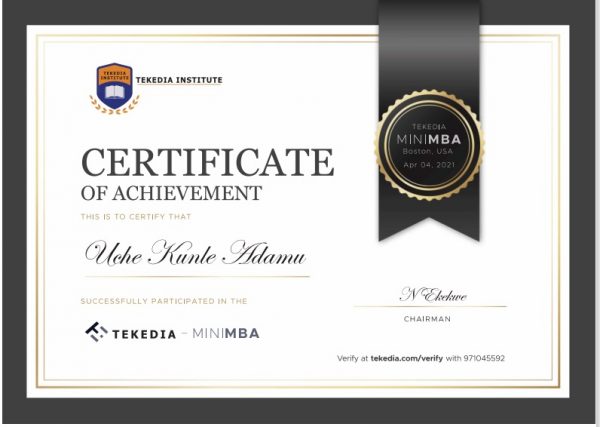 Tekedia Mini-MBA Begins, Registration Continues - Tekedia