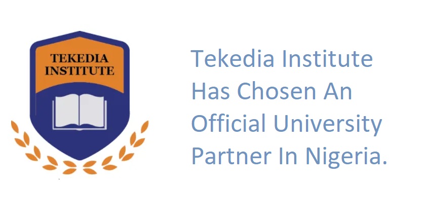 Tekedia Institute Has Chosen An Official University Partner In Nigeria ...