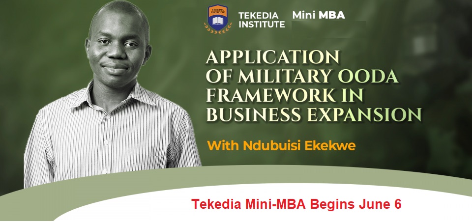 Master OODA Framework in Tekedia Mini-MBA - Tekedia Master OODA Framework in Tekedia Mini-MBA - Tekedia