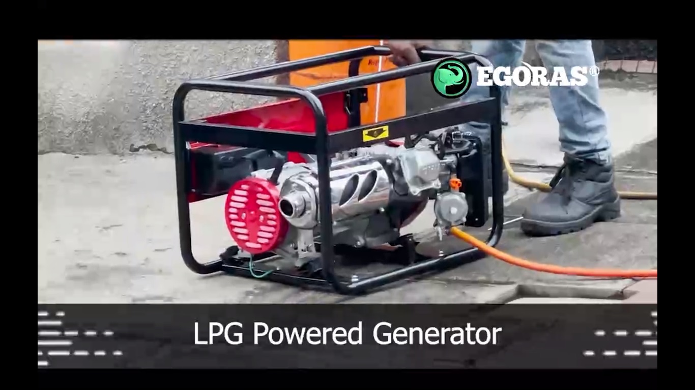Egoras LPG Generator - yes, to be powered by Cooking Gas [Video] - Tekedia