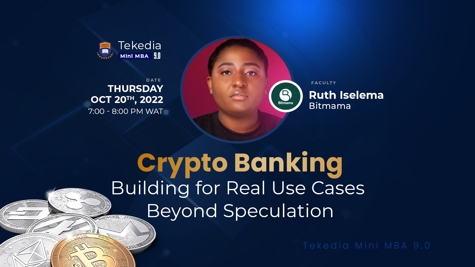 Crypto Banking: Building for Real Use Cases Beyond Speculation – Tekedia Mini-MBA - Tekedia
