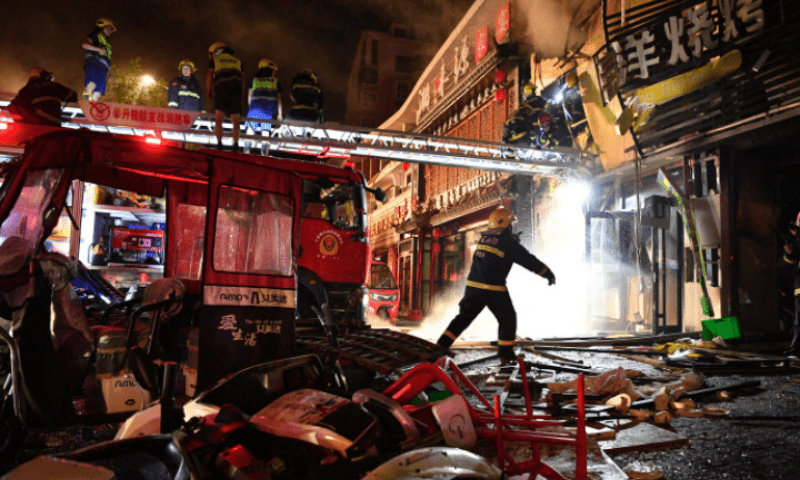 China Records 31 Deaths Following Fire Outbreak at a Local Restaurant ...