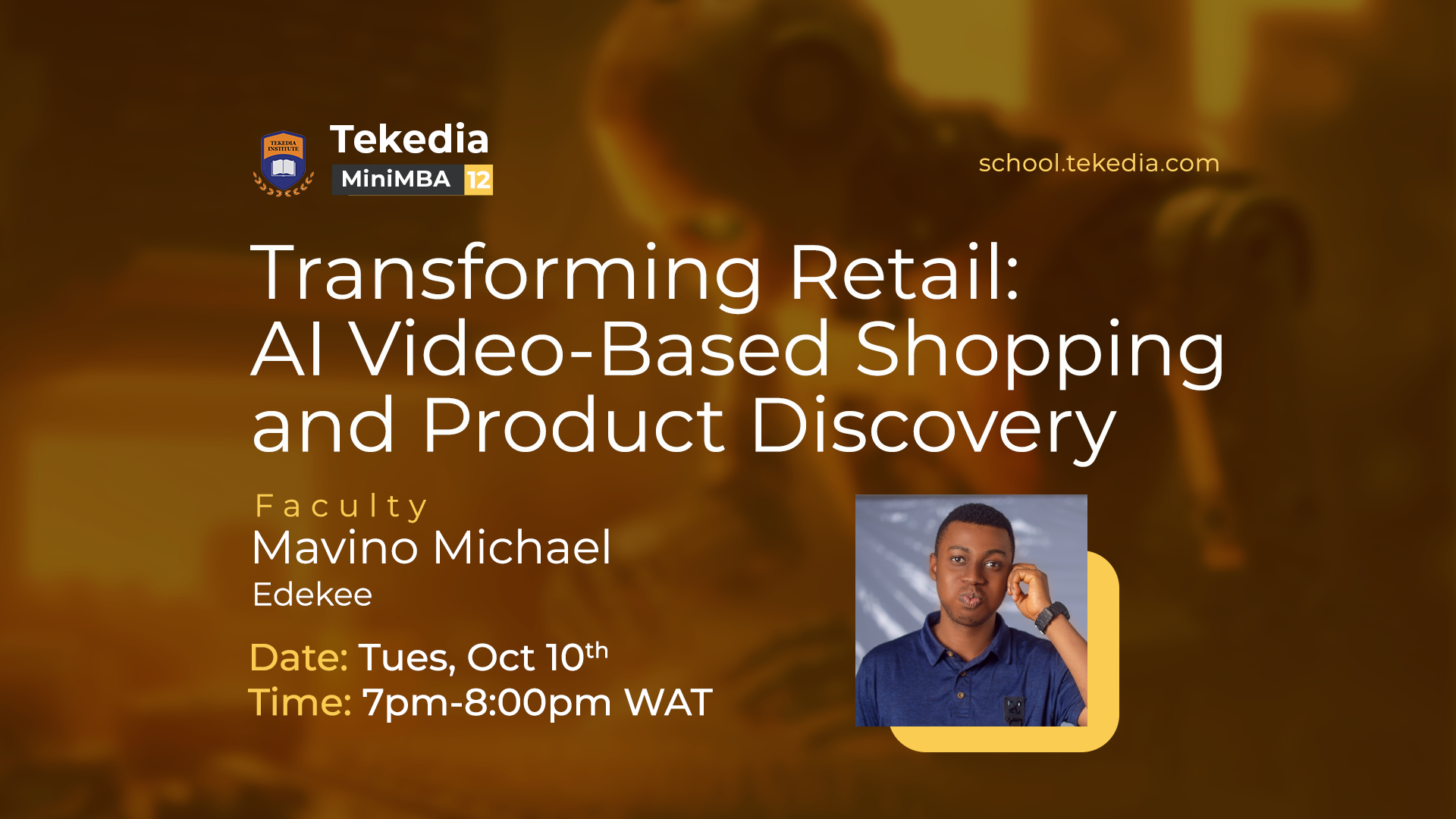 Transforming Retail: AI Video-Based Shopping and Product Discovery | Tekedia Mini-MBA - Tekedia