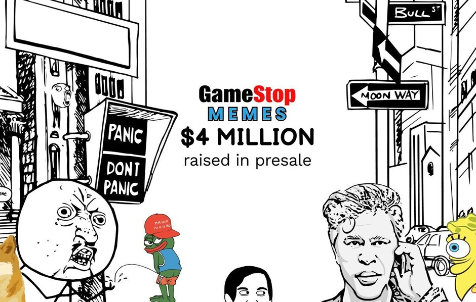 GameStop Memes Presale Cruises to $4 Million, Beats Bitcoin and ...