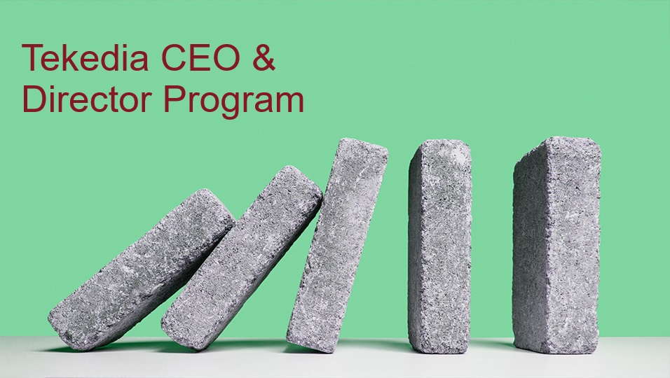 Tekedia Launches Tekedia CEO and Director Program, for Senior ... Tekedia Launches Tekedia CEO and Director Program, for Senior ...
