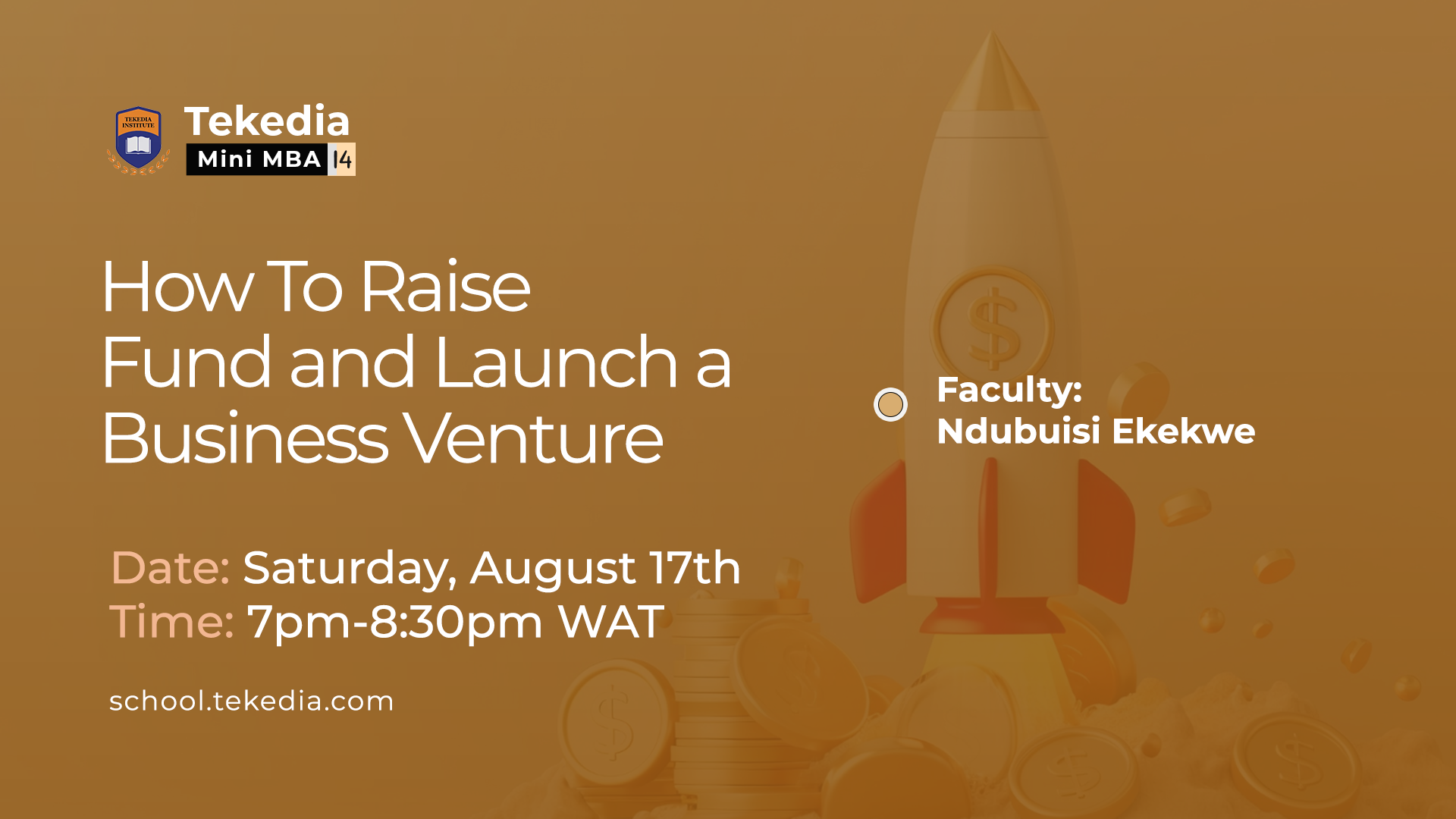How To Raise Fund and Launch a Business Venture | Tekedia Mini-MBA ...