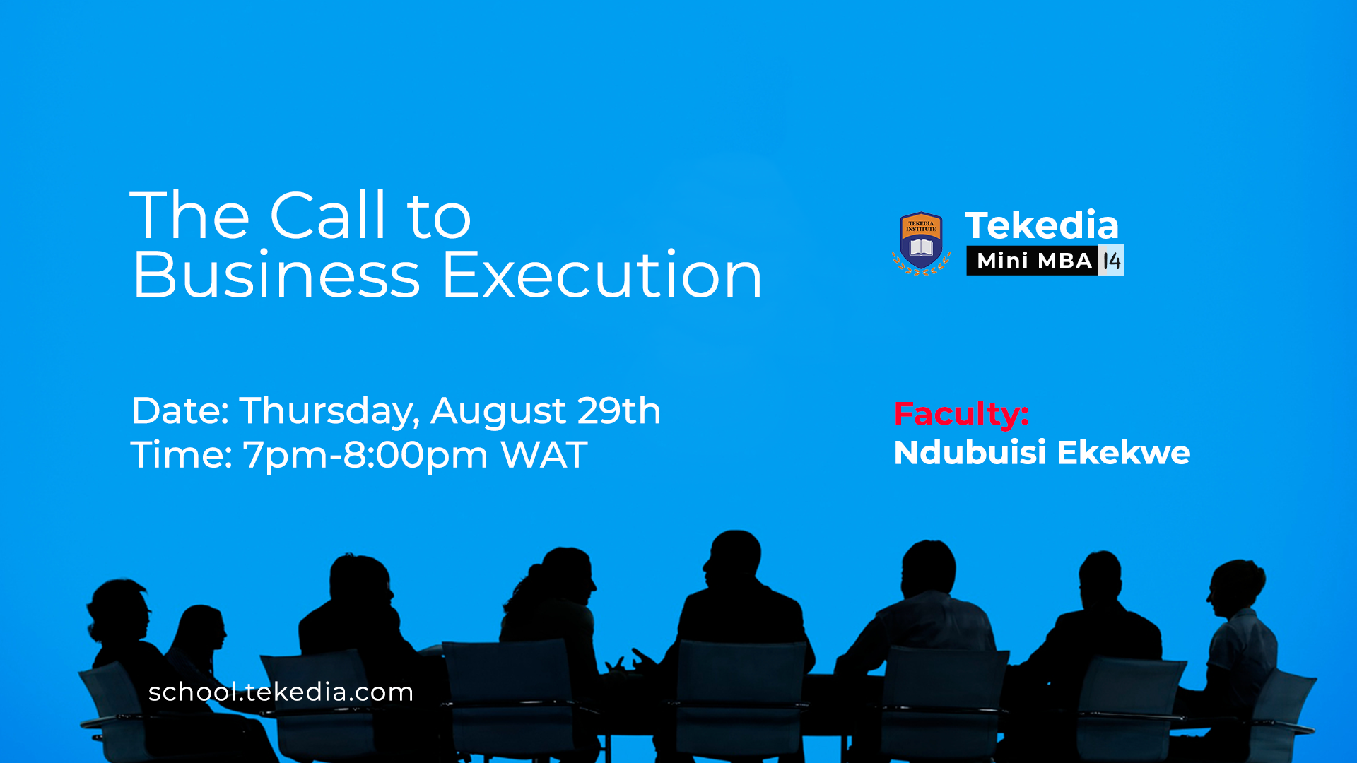 Tekedia Mini-MBA’s Call to Business Execution Lecture Holds Today - Tekedia Tekedia Mini-MBA’s Call to Business Execution Lecture Holds Today - Tekedia