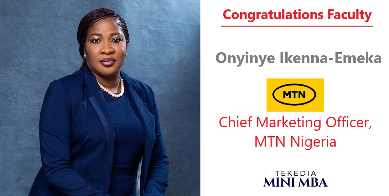 Tekedia Institute Congratulates Our Faculty, Onyinye Ikenna-Emeka, CMO ...