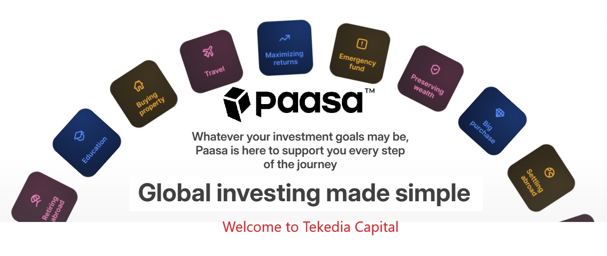 Paasa, Welcome to Tekedia Capital - Tekedia